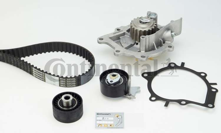 2.0 TDCI DW10F zestaw rozrządu 1876377 + pompa wody 1559259 ContiTech ...