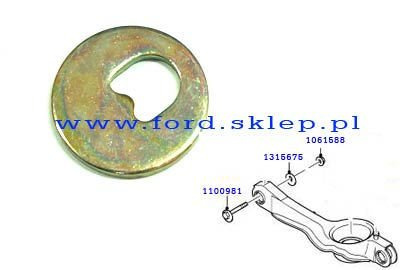 mocowanie wahacza - podkładka mimośrodowa Ford #1456979 Ford sklep ...