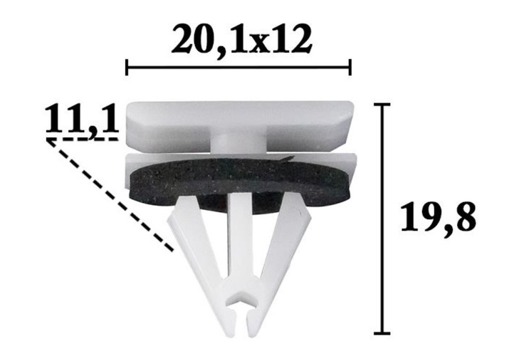 spinka listwy bocznej nadwozia Ford #5264089 #5264089 Ford sklep ...