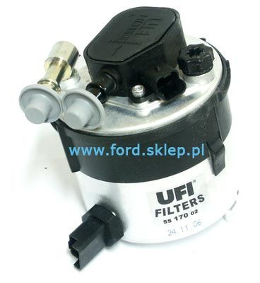 filtr paliwa Ford 1.6 TDCI roczniki od 10/2005 / UFI #1386037 Ford ...