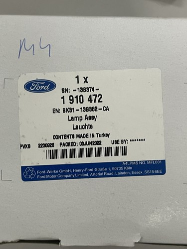 kierunkowskaz boczny w lusterku Ford Transit OE 1910472 PRAWY Wy16W ...