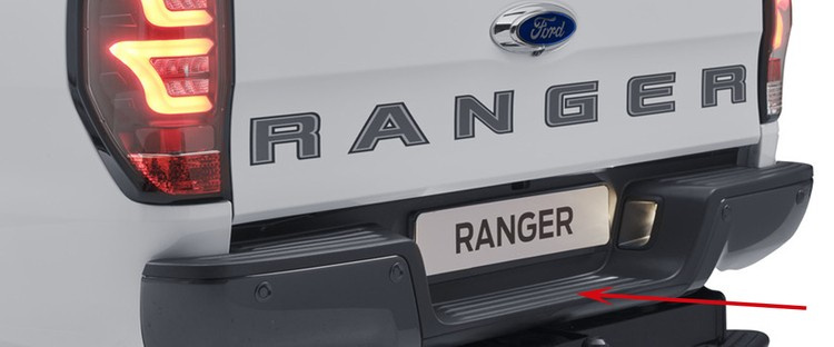 nakładka zderzaka tylnego Ford Ranger 2016 2021 ® 2349683 Ford sklep ...