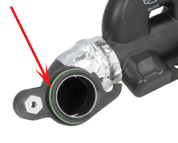 oring uszczelka dolotu turbo Ford 1.6 TDCI 16v #1361240 Ford sklep ...