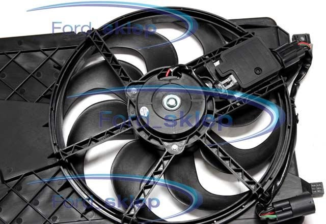 wentylator chłodnicy z modułem Ford Focus Mk2 / C-Max #1530980 Ford ...