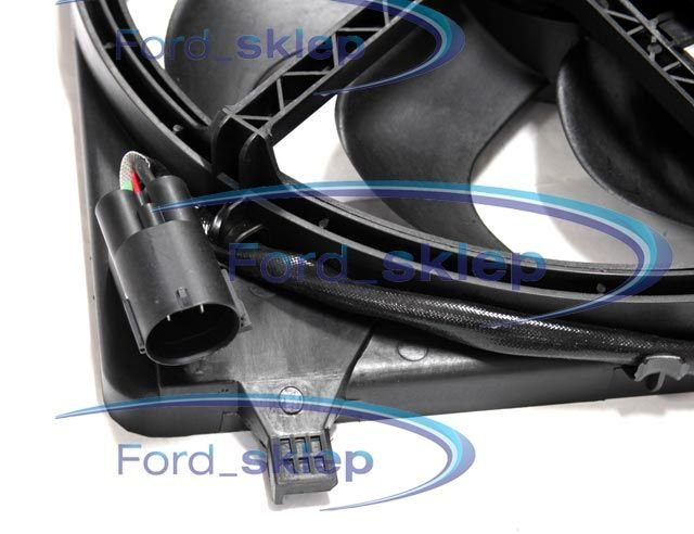 wentylator chłodnicy z modułem Ford Focus Mk2 / C-Max #1530980 Ford ...