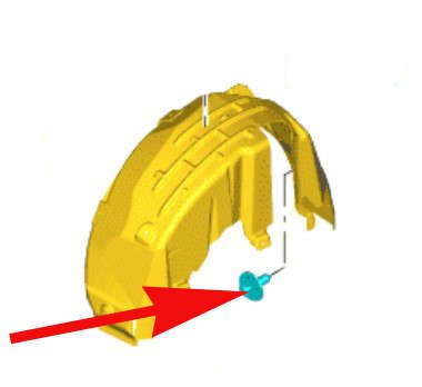 zaczep / klip mocujący - spinka rozprężna - 1028521 N Ford sklep ...