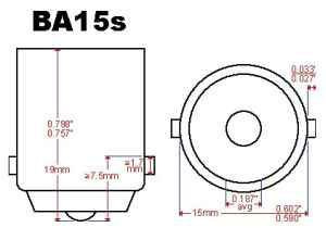 żarówka 1- włóknowa (symetryczna) 12v 21W | P21W OSRAM = Ford 2080255 ...
